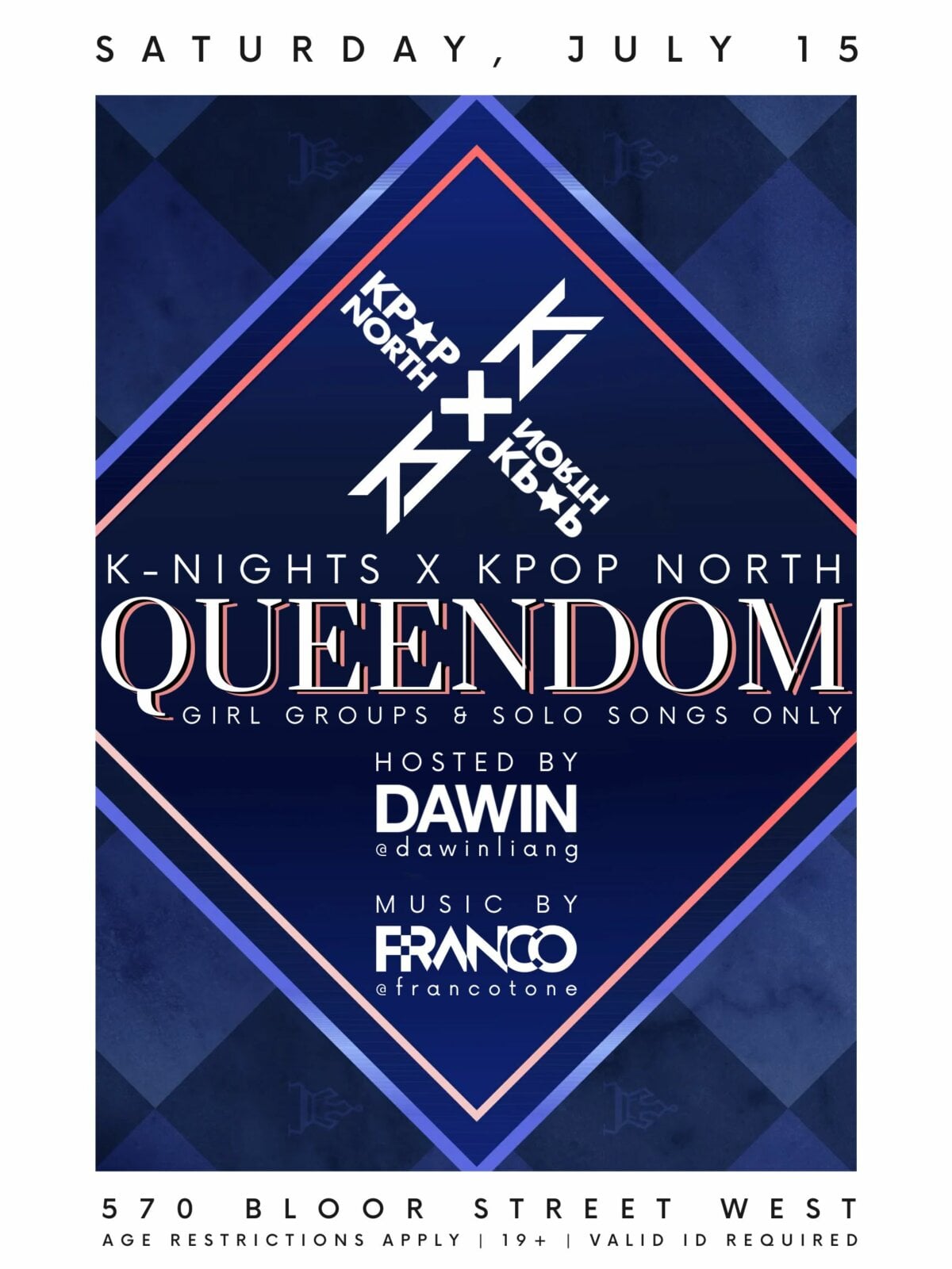 Queendom | K-nights X KPop North Vol. 2 | Girls Groups & Solo Songs Only