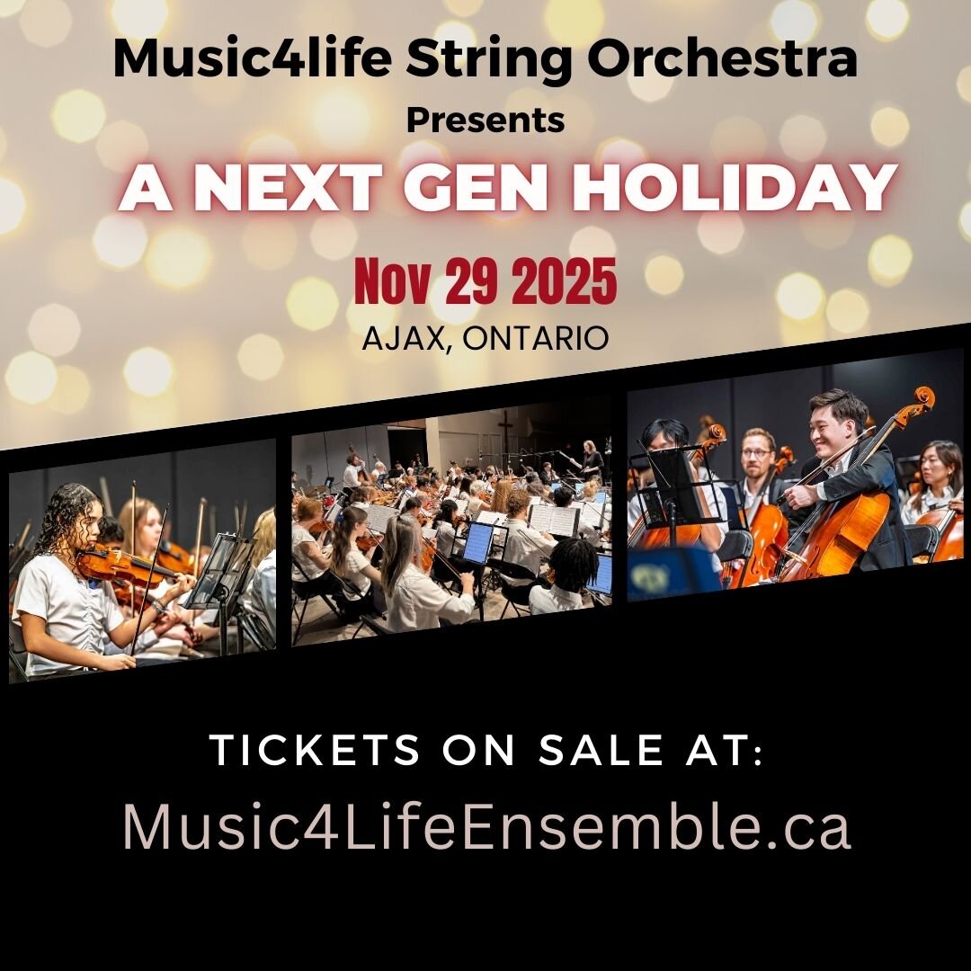 Music4life String Orchestra presents A Next Gen Holiday Concert