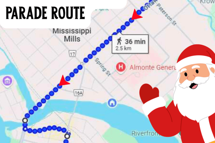 Almonte Christmas Night Parade 2025