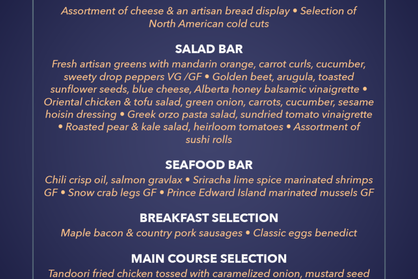 Fantasyland Hotel – Easter Brunch Buffet