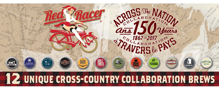 Red Racer Across the Nation – 12 Beers for Canada 150