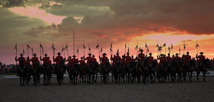 RCMP’s Canadian Sunset Ceremonies