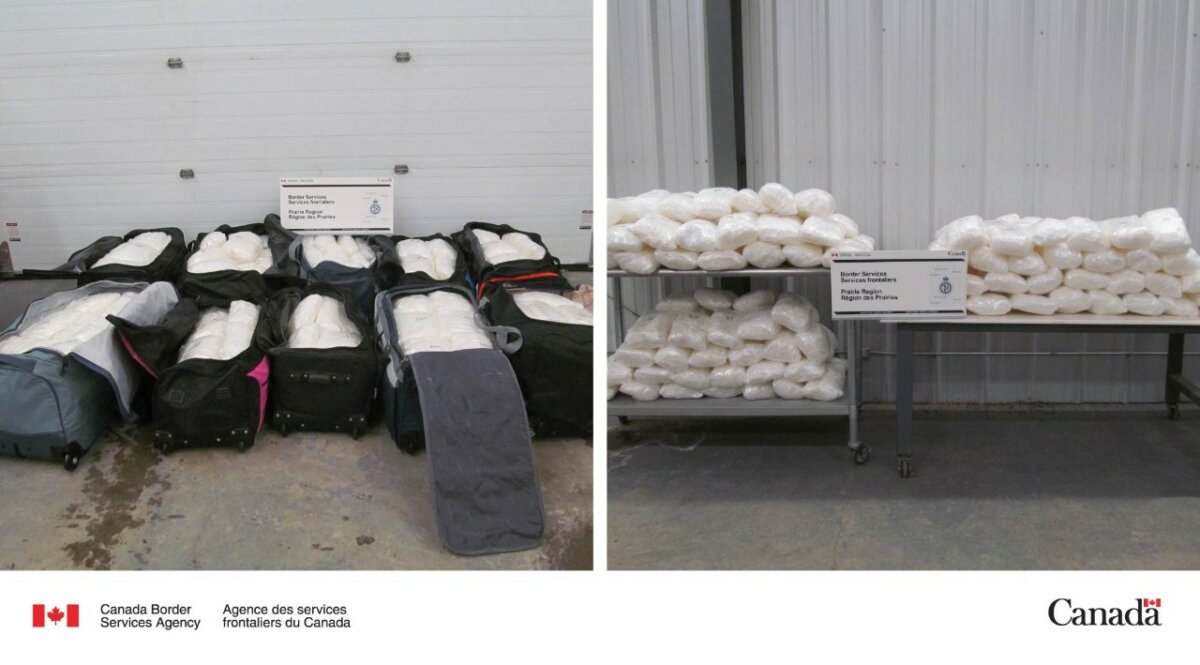 CBSA Seizes Over 400kg of Meth in Prairie’s Largest Narcotics Haul