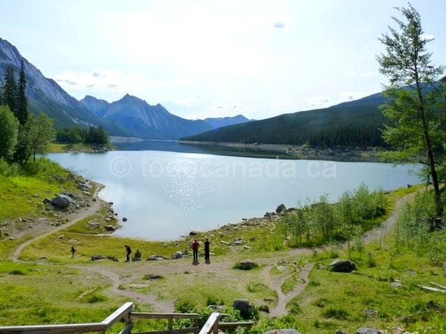 Medicine Lake Jasper National Park Alberta Canada