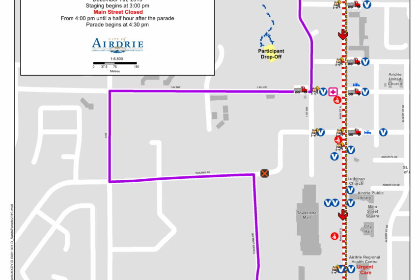 Airdrie Santa Claus Parade | Main Street, Airdrie | To Do Canada