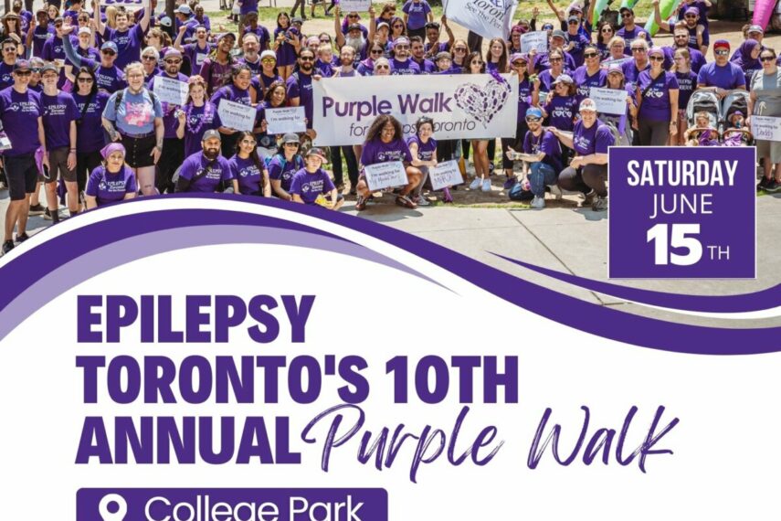 Purple Walk for Epilepsy Toronto