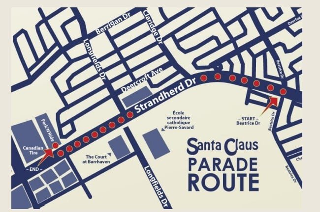 Barrhaven Santa Claus Parade 2025