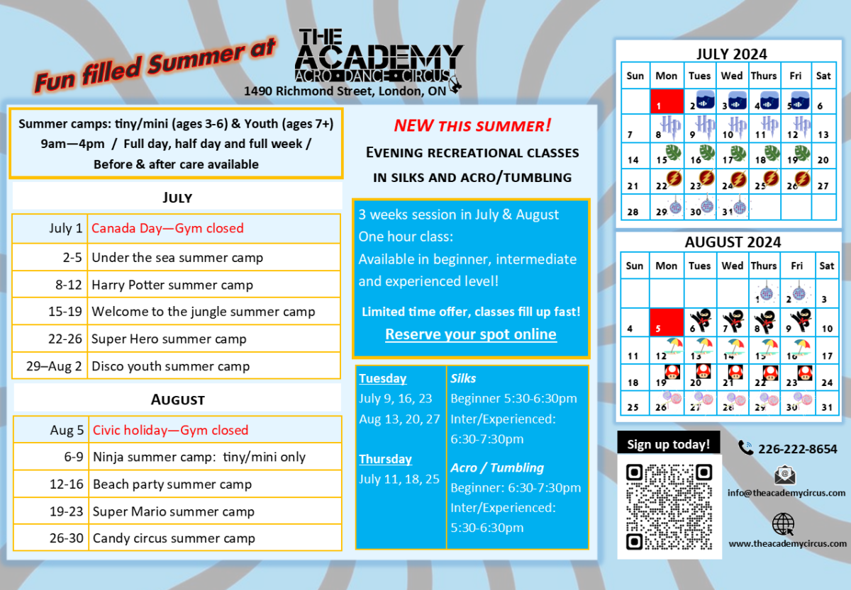 Fun filled Summer Circus Camp