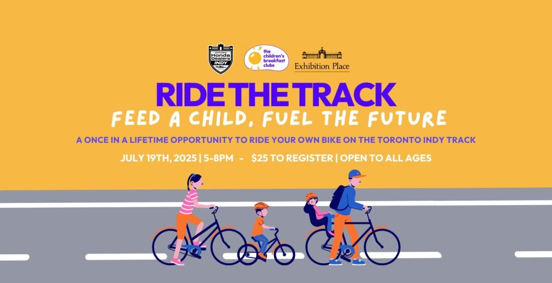 Cycle for a Cause: Ride the Iconic Toronto Indy Track