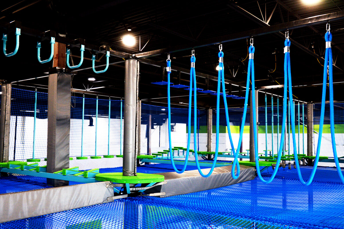 Bubble: Massive Indoor Park Featuring Aerial Challenges & Inflatables ...