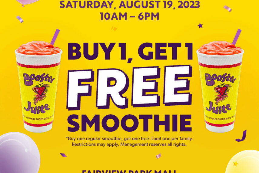 Booster Juice Grand Opening