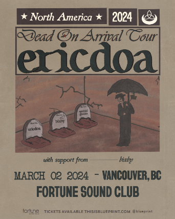 Ericdoa- Dead On Arrival Tour