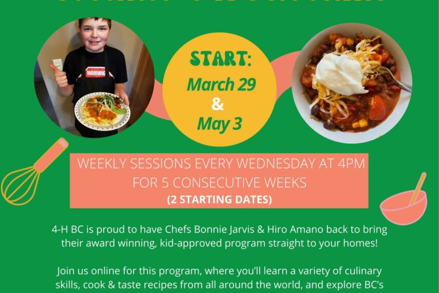 Urban Online Cooking 4-H BC Program | Microsoft Teams, (online platform ...