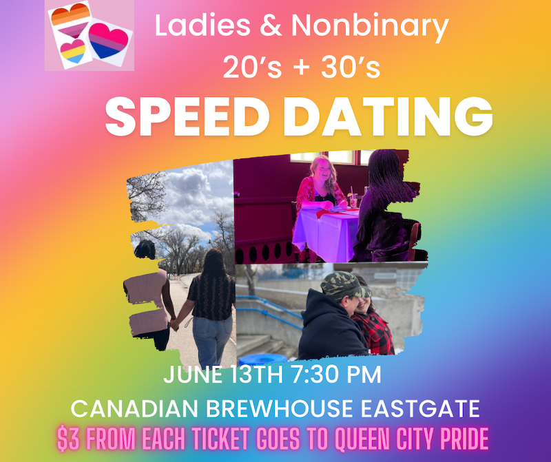 Queer Speed Dating: Ladies + Nonbinary 20s/30s