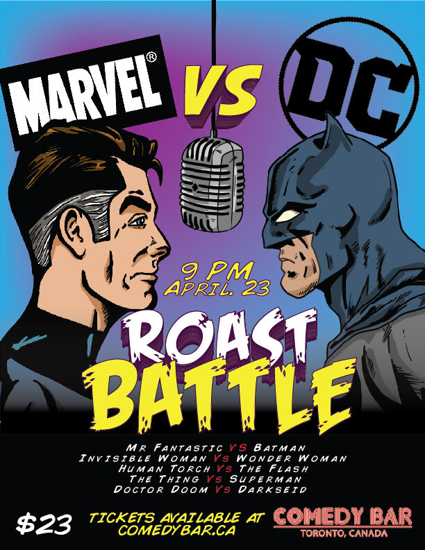 Marvel Vs DC Roast Battle – Fantastic Four vs Justice League