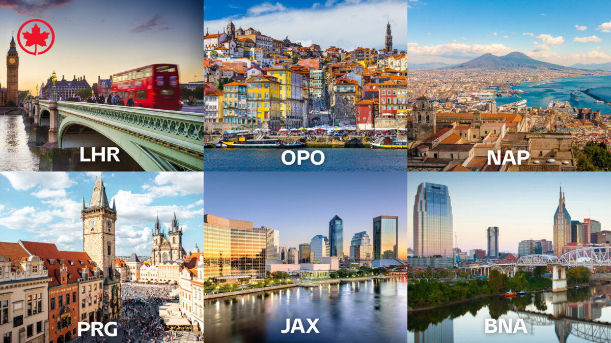 Air Canada Announces New Flights to the U.S. and Europe For 2025