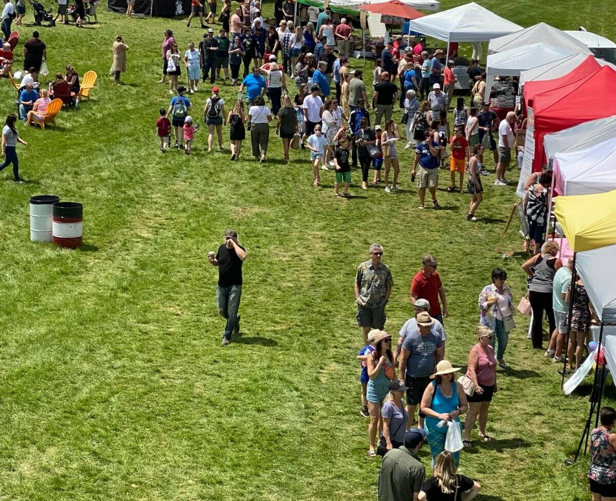 A Huge Summer Market Complete With Night Shopping Takes Over Ancaster ...