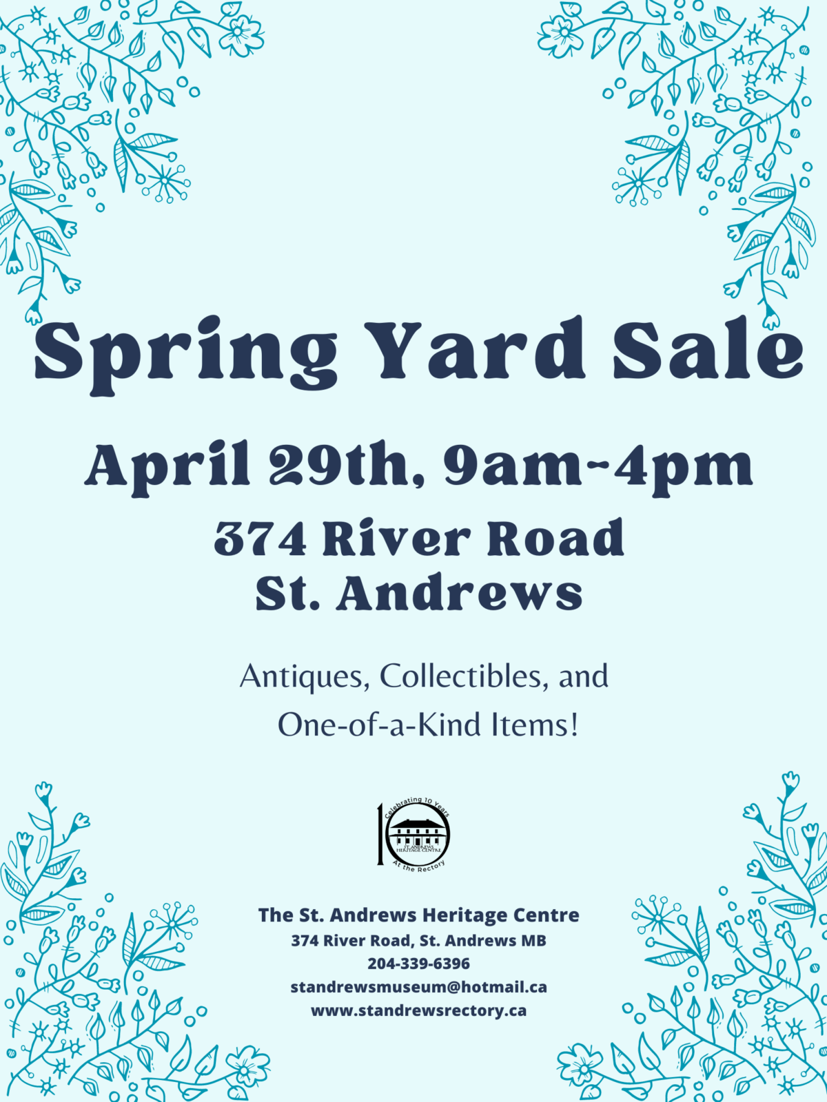 Spring Yard Sale