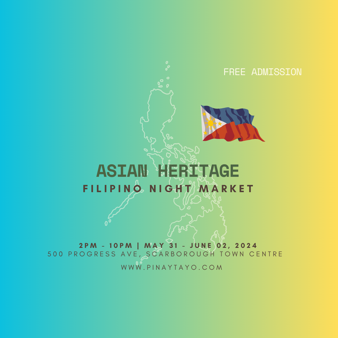 Filipino Night Market, Asian Heritage Month Celebration