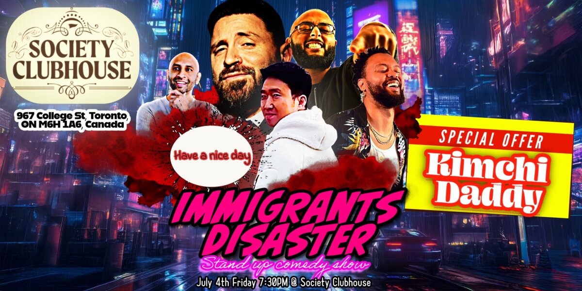 Immigrants disaster & Bonggun Kim | STAND UP COMEDY SHOW!