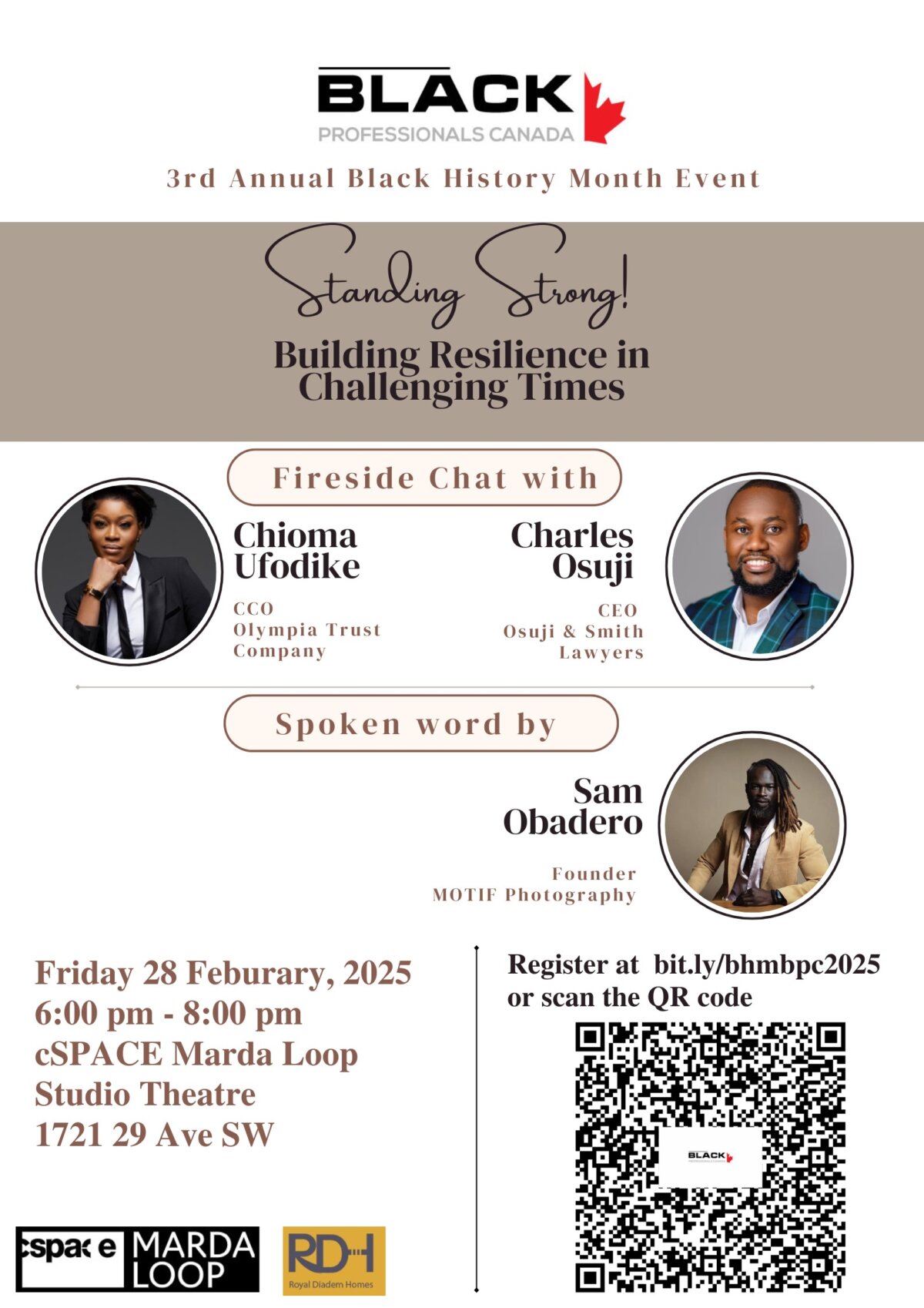 Black Professionals Canada Black History Month Event