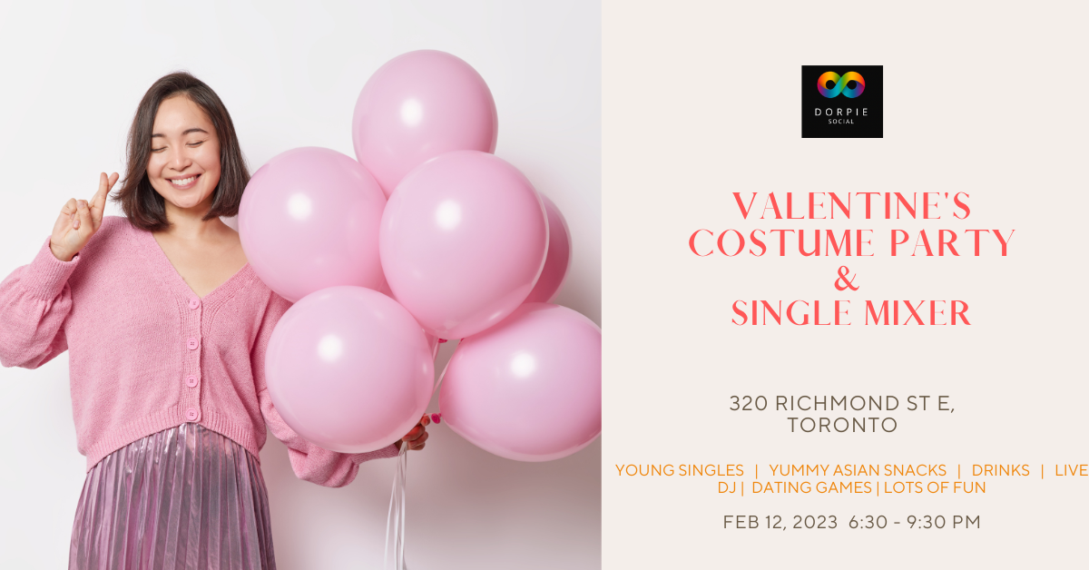 Toronto Valentines Costume Party & Young Professionals Single Mixer Dating