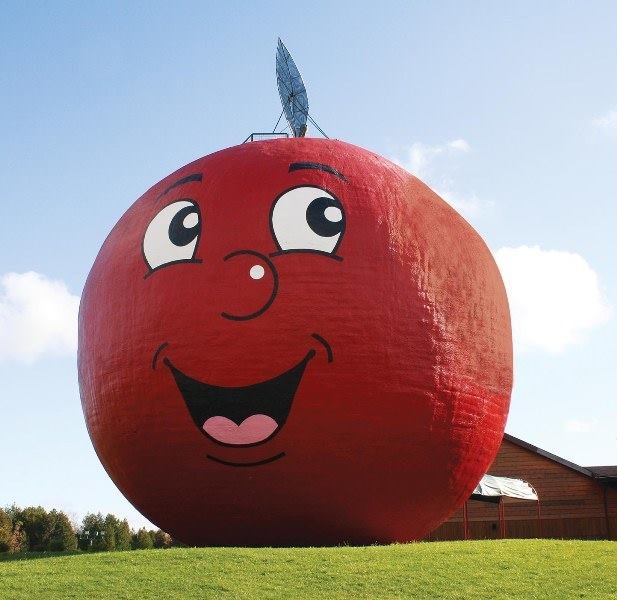 Colborne’s Big Apple is Now Wearing a Giant Mask