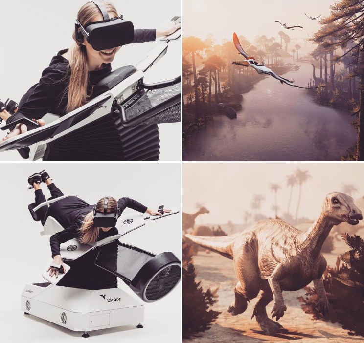 Birdly: Take a Flight Above Prehistoric Landscape at Telus Spark ...