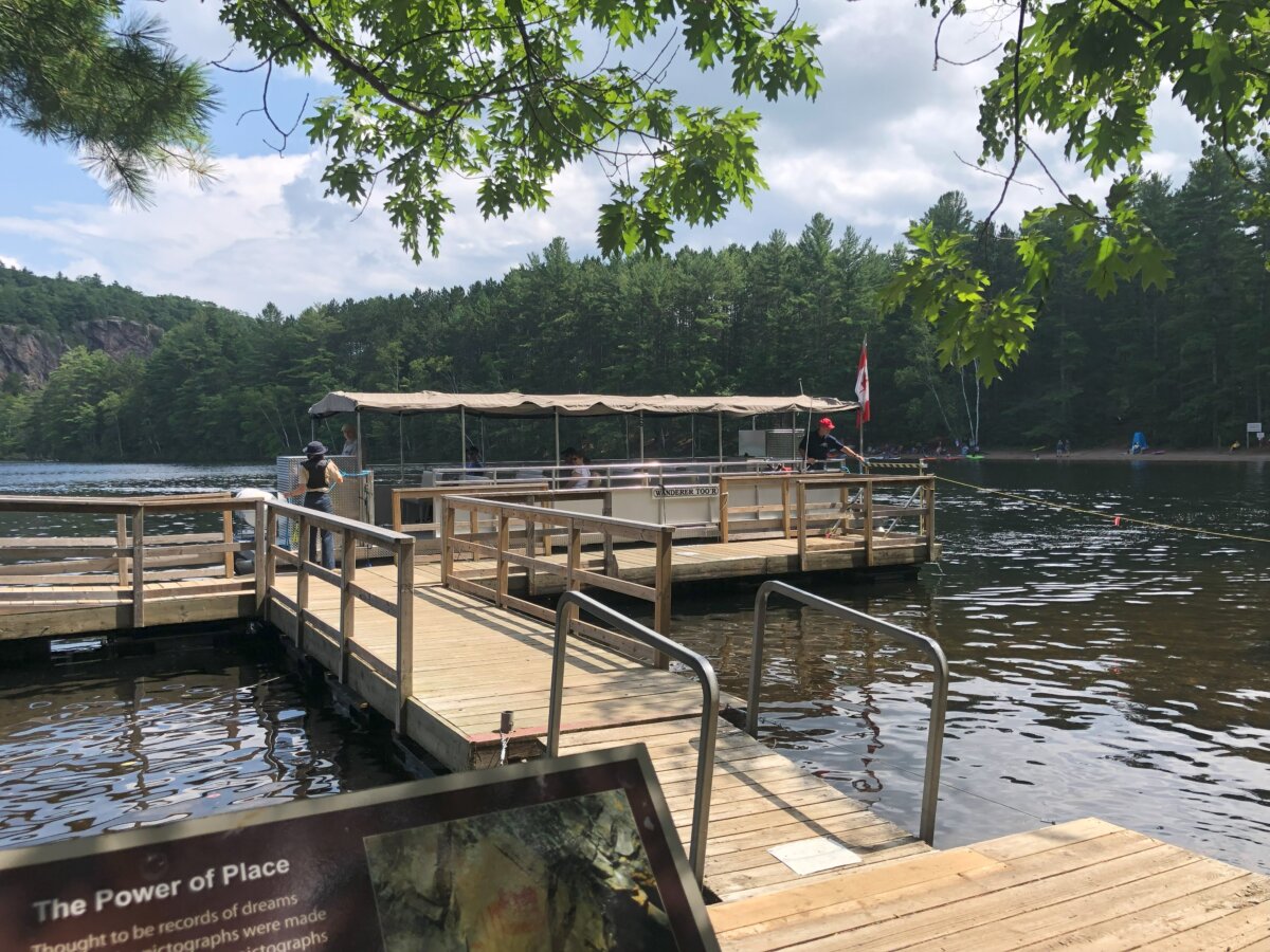 Bon Echo: Boat Tour to See Pictographs on Massive Mazinaw Rock and Hike ...
