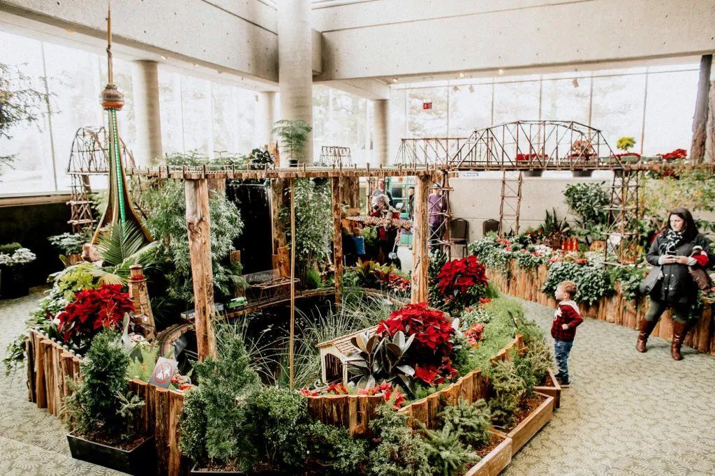 Botanical Train Display