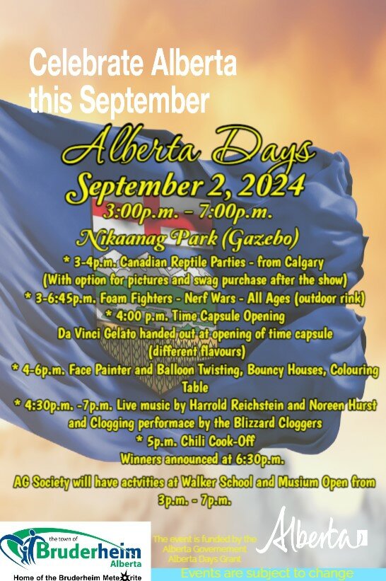 List of 2024 Alberta Day Celebrations Across the Province This Long Weekend