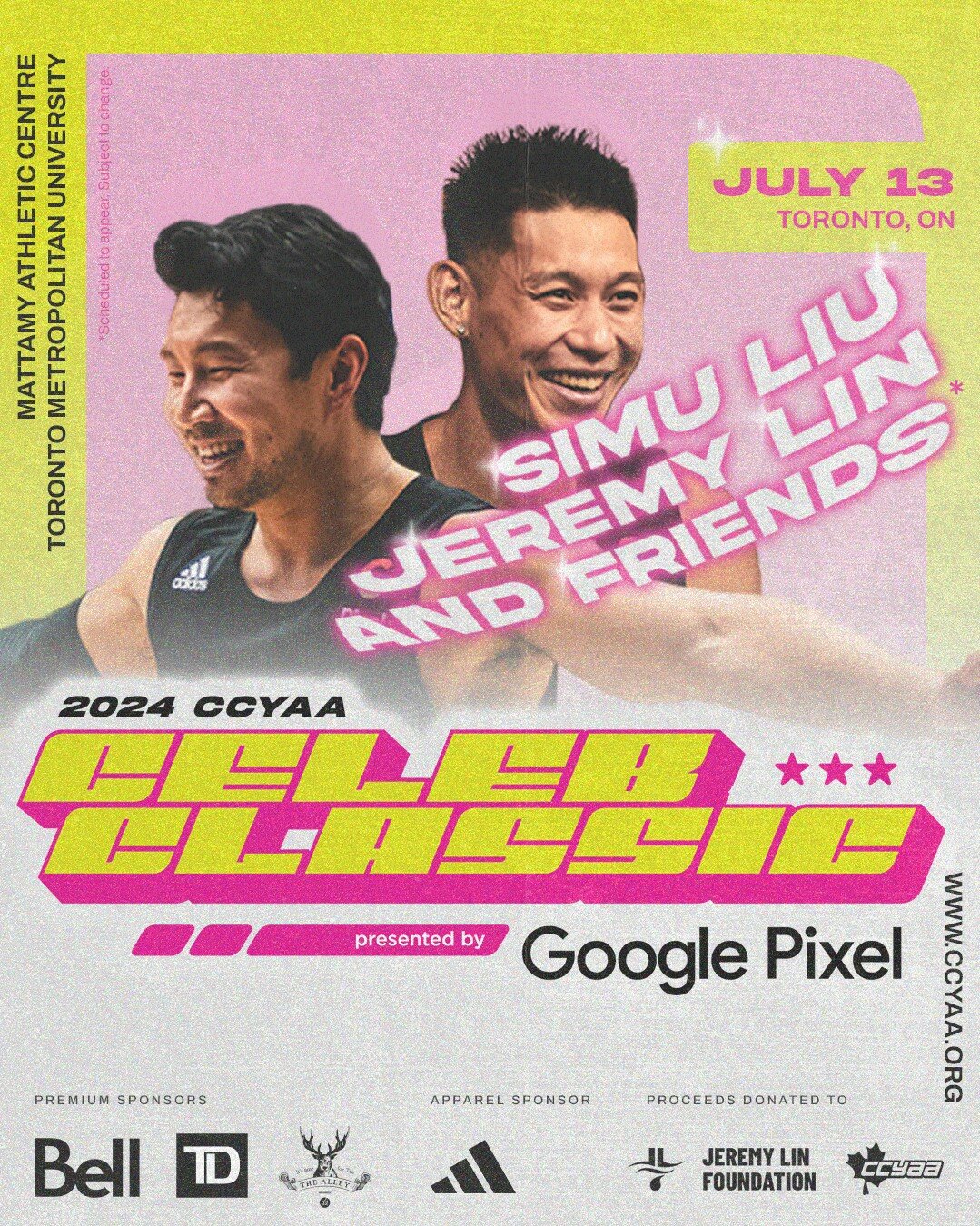 2024 CCYAA Celeb Classic presented by Google Pixel