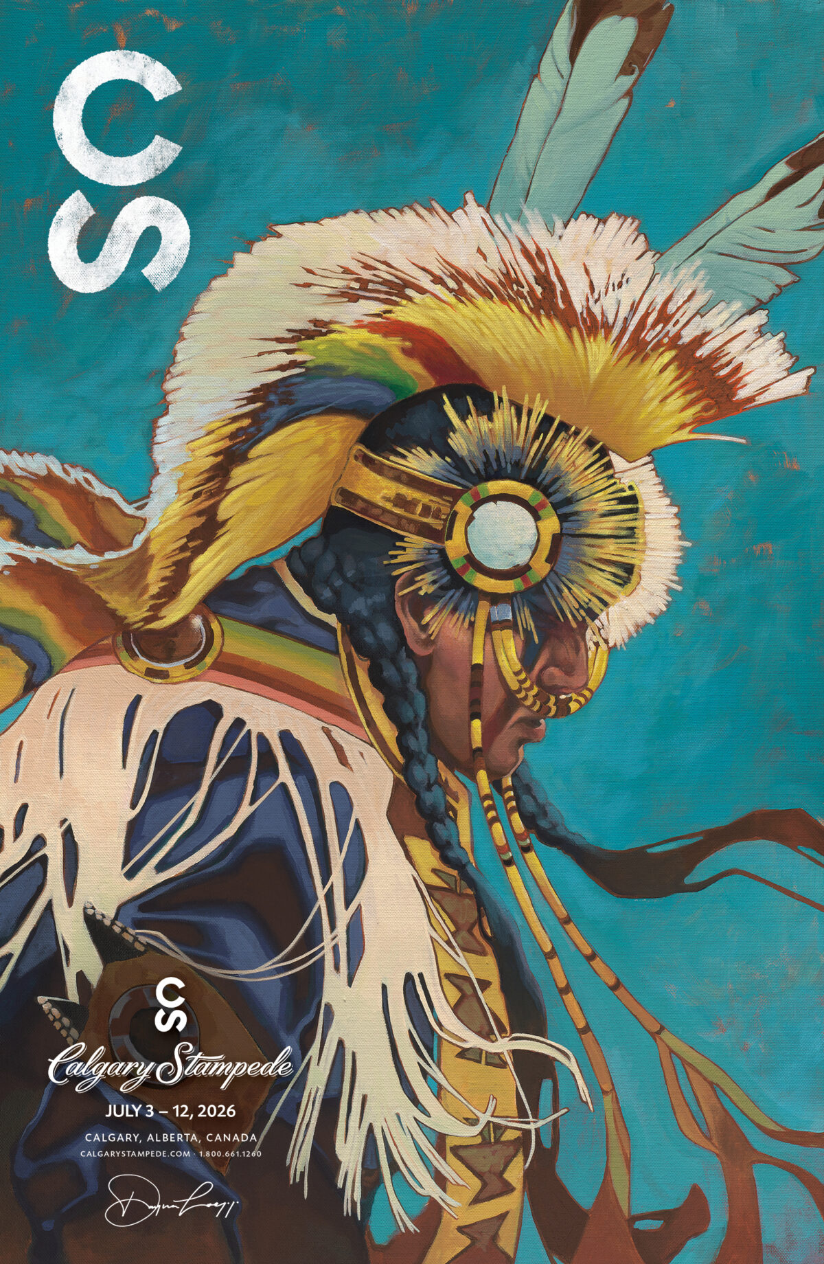 Calgary Stampede Reveals 2026 Poster ‘When the Grass Dances’