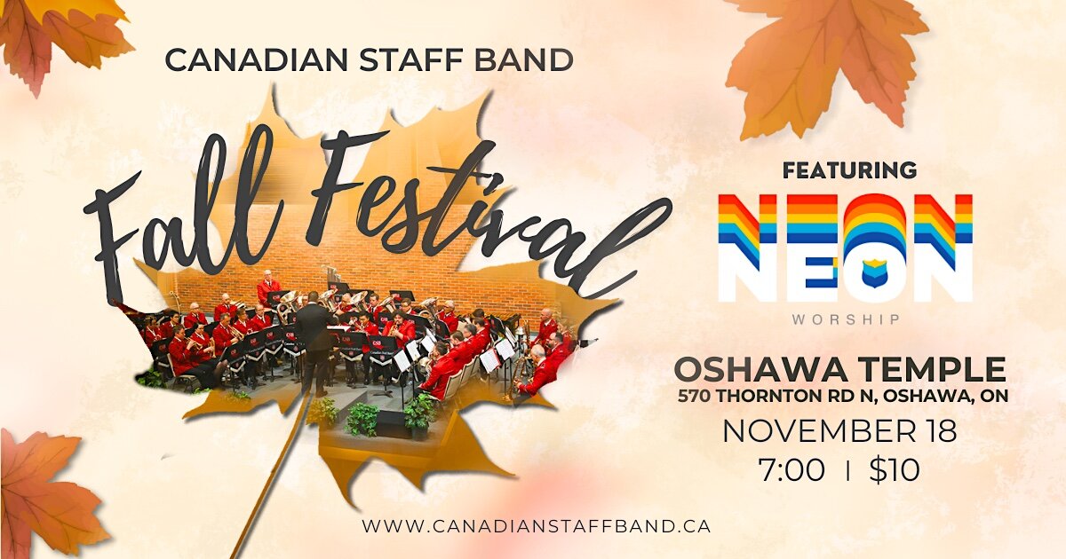 Canadian Staff Band Fall Festival