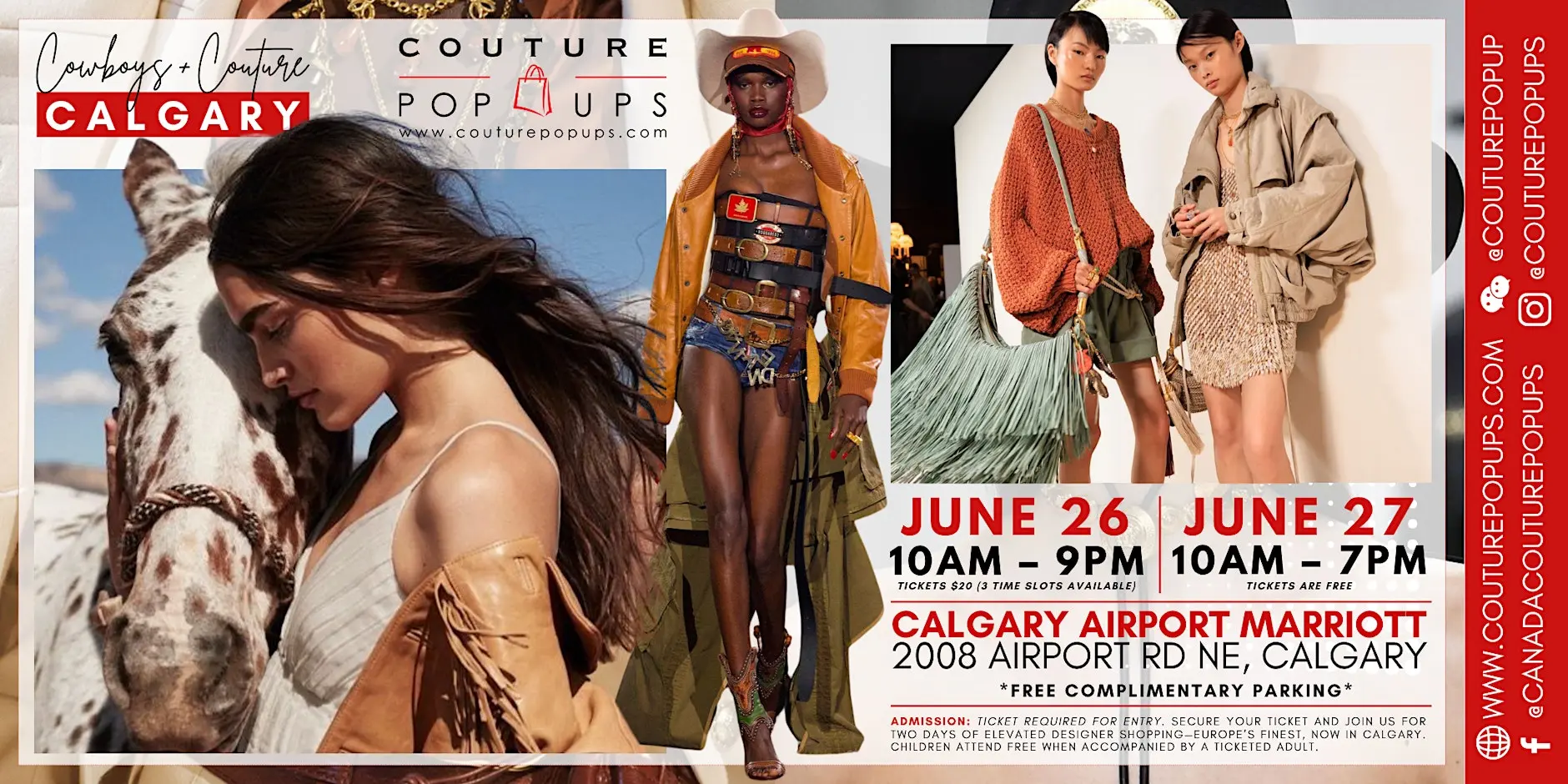 Calgary Designer Pop Up Sale-Cowboys & Couture