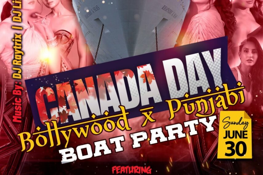 Canada Day Weekend Bollywood X Punjabi Boat Party