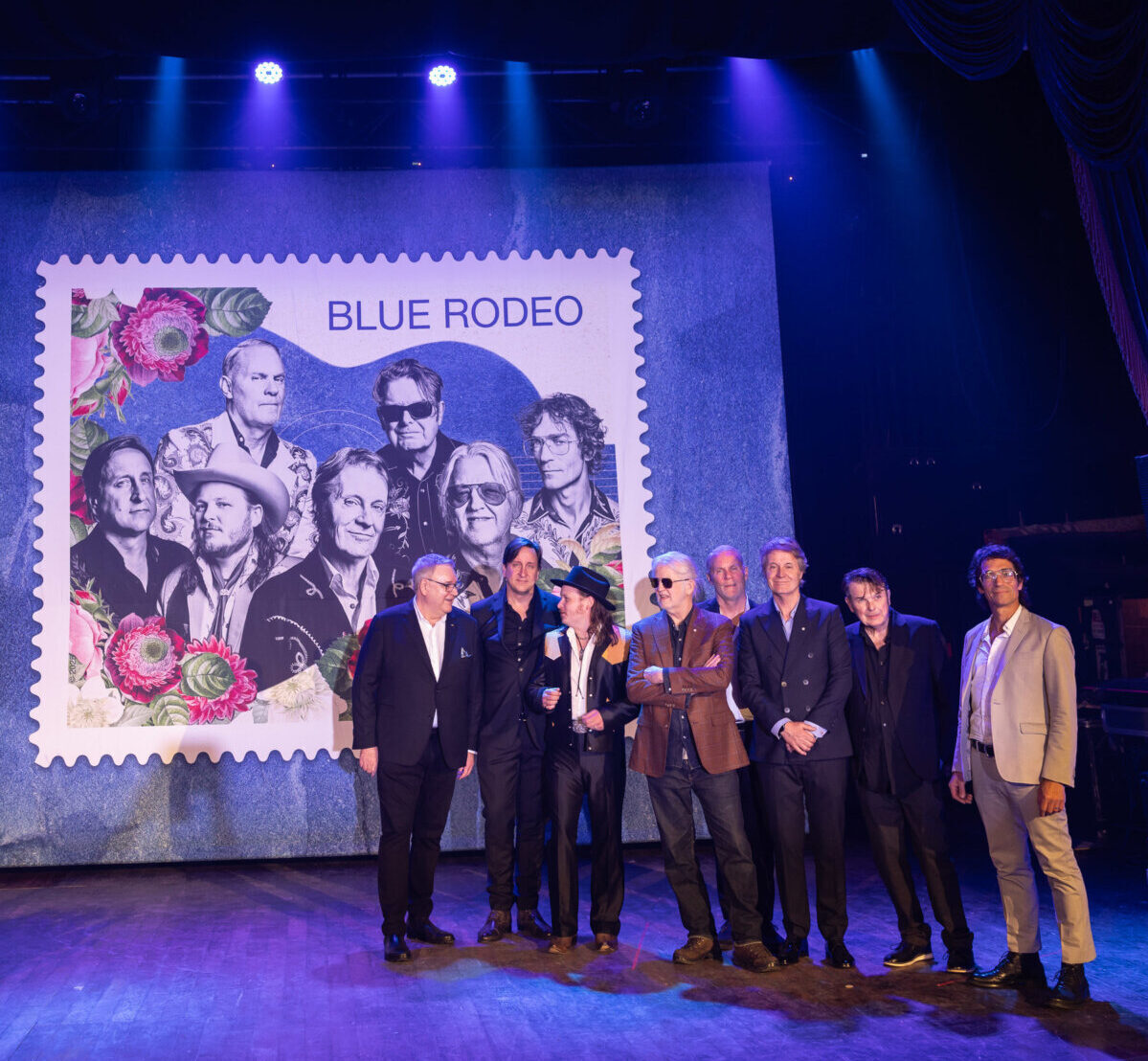 Canada Post Unveils Stamp Honouring Blue Rodeo