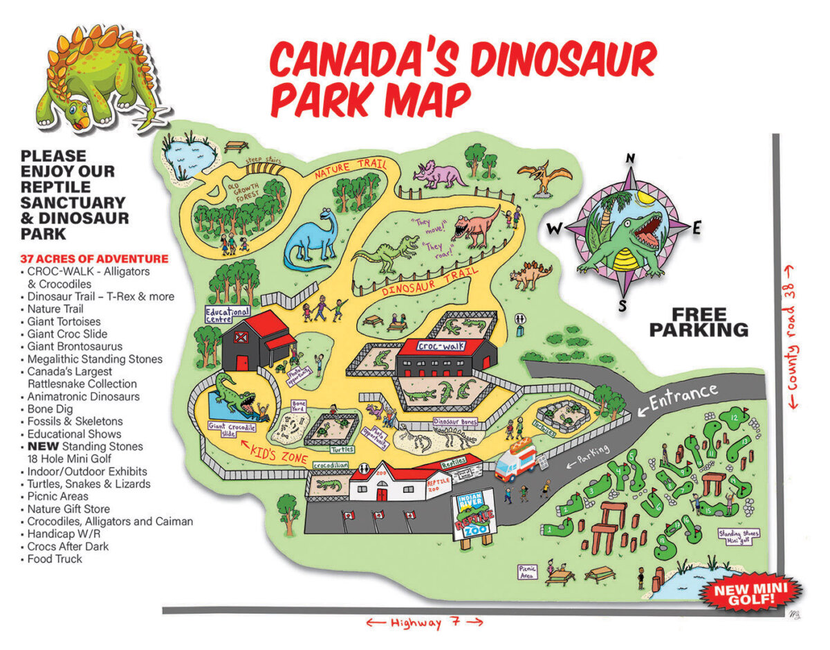Drive Thru: Reasons to Visit Canada’s Dinosaur Park Near Toronto