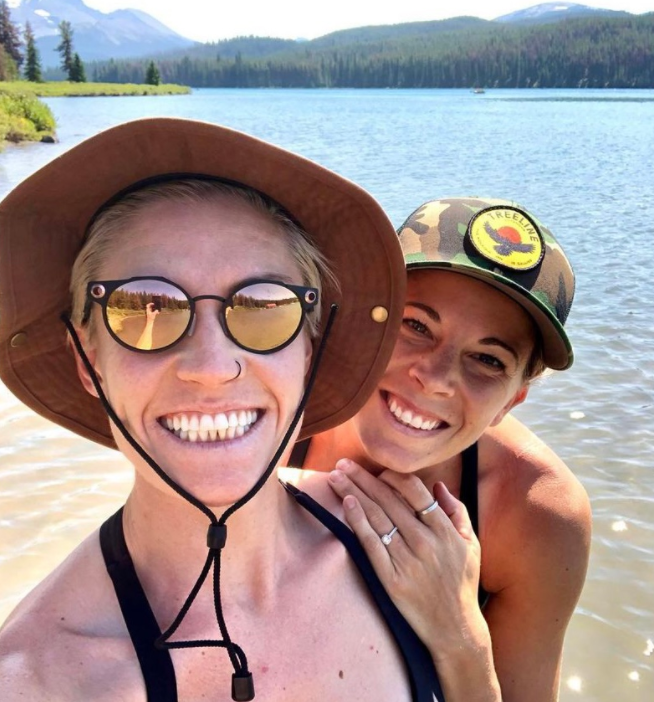 Canada’s Olympic Medalists Stephanie Labbé and Georgia Simmerling ...