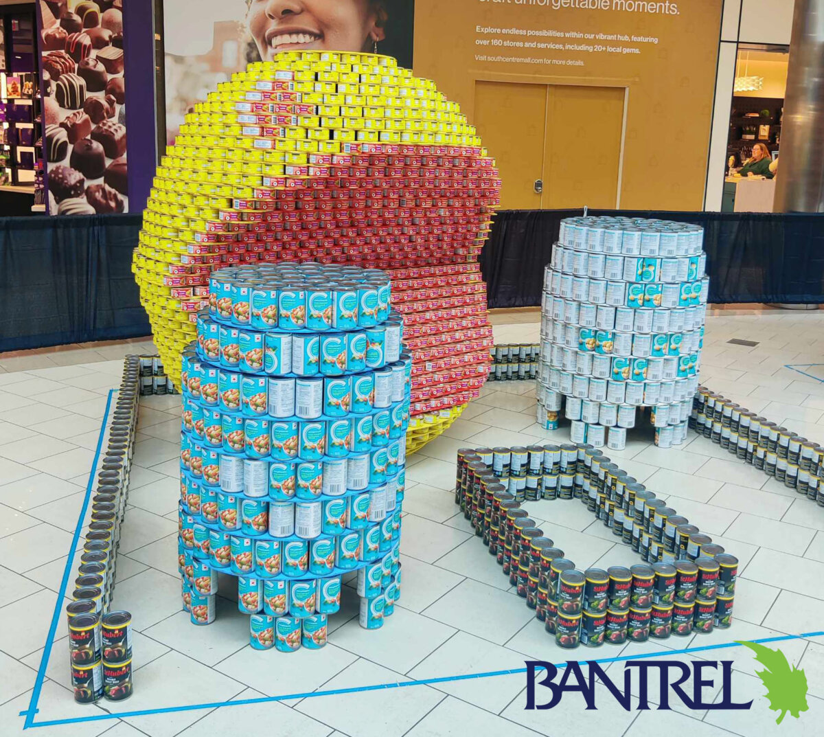 Canstruction 2024: See Giant Art Structures Made of Food Cans in Calgary