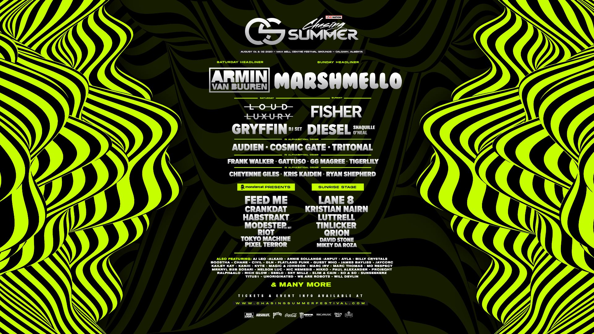 2020 Chasing Summer Festival Announce Lineup