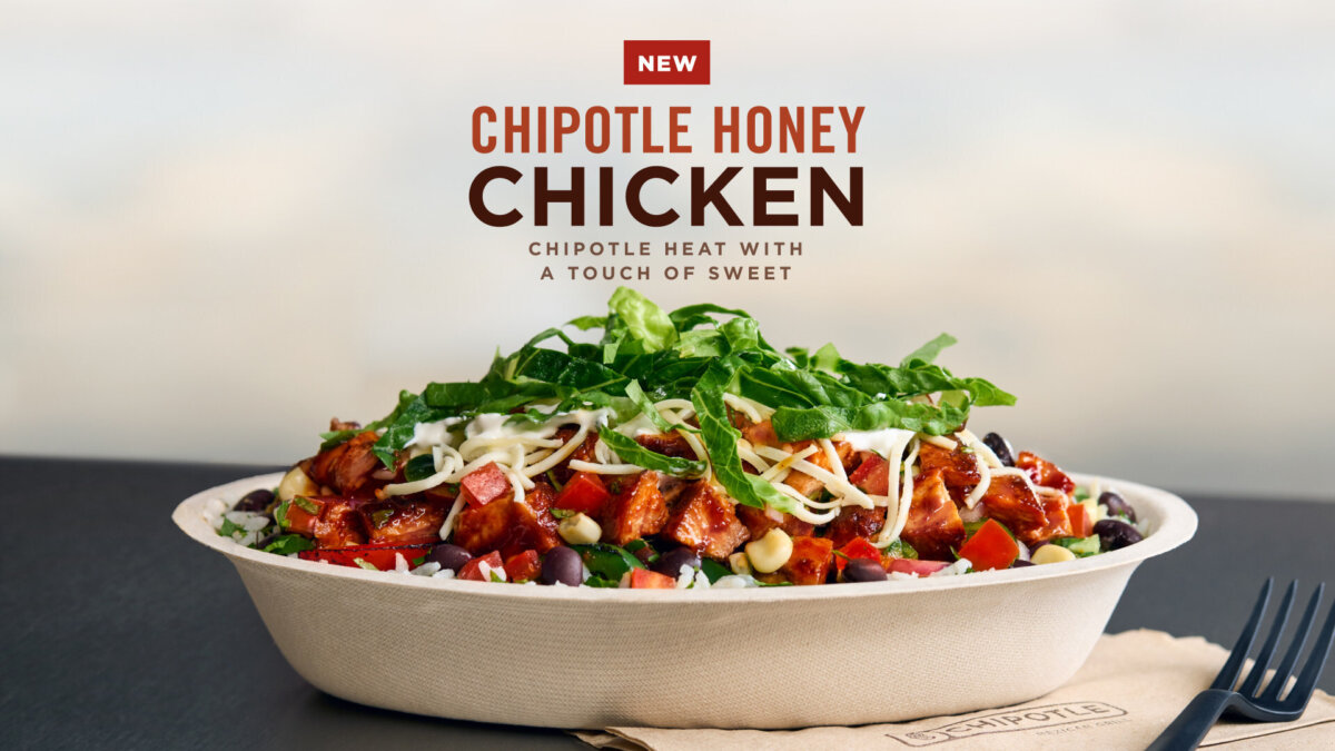 Chipotle Adds Honey Chicken to Its Menu For a Limited Time