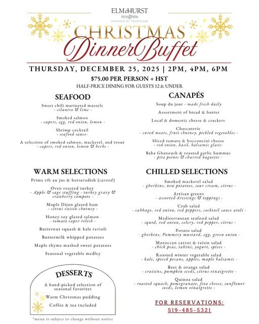 Christmas Dinner Buffet