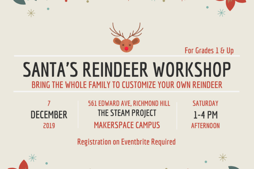 Santa’s Reindeer Workshop!