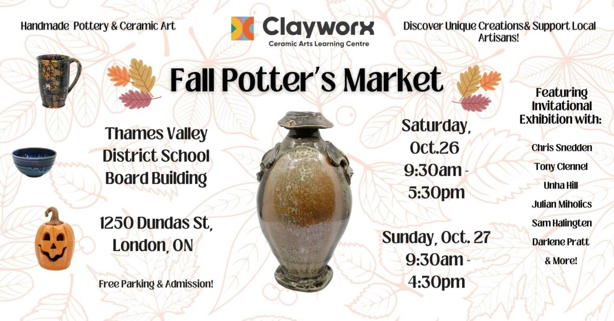 Clayworx: Fall Potters Market