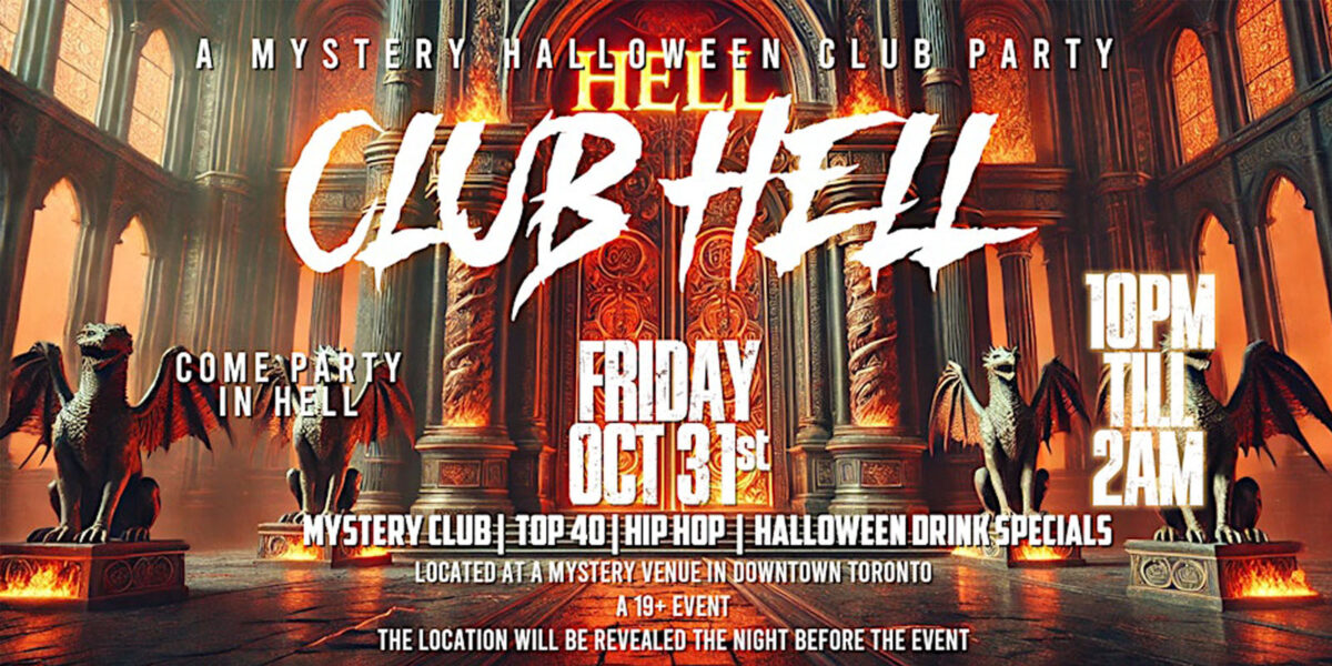 CLUB HELL: Toronto Halloween Event