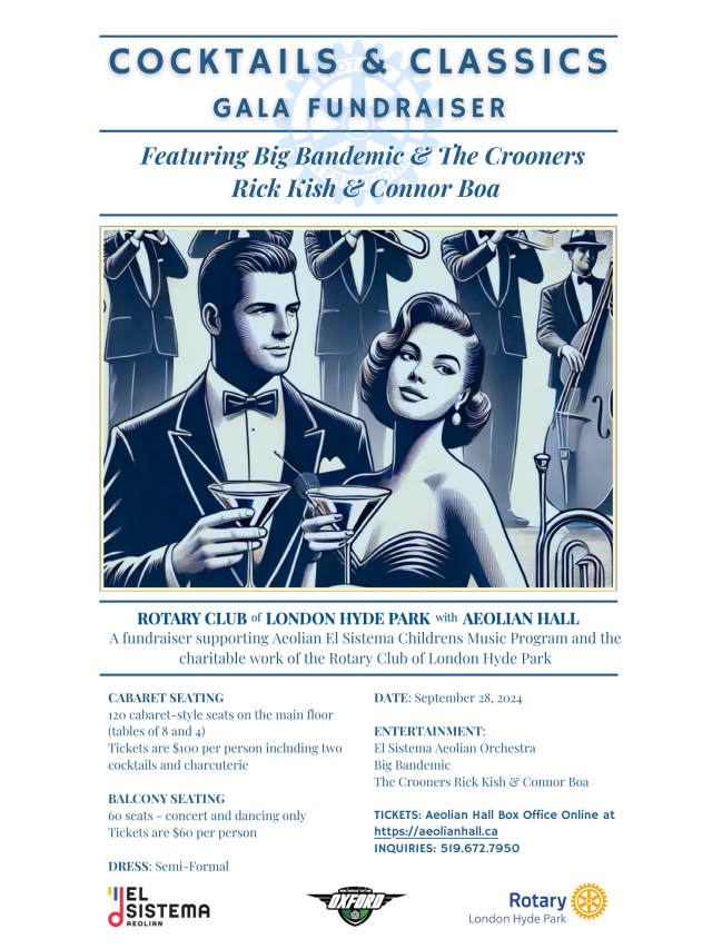 Cocktails and Classics Gala Fundraiser Featuring Big Bandemic & The ...