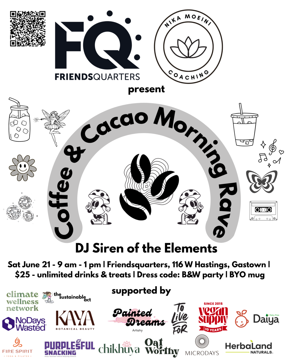Coffee & Cacao Morning Rave: Start of Summer Party!