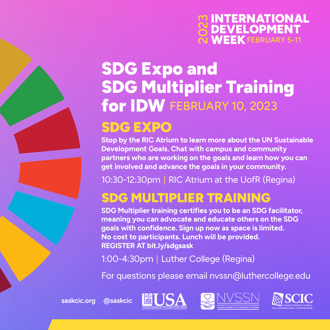 SDG Expo & Multiplier Training