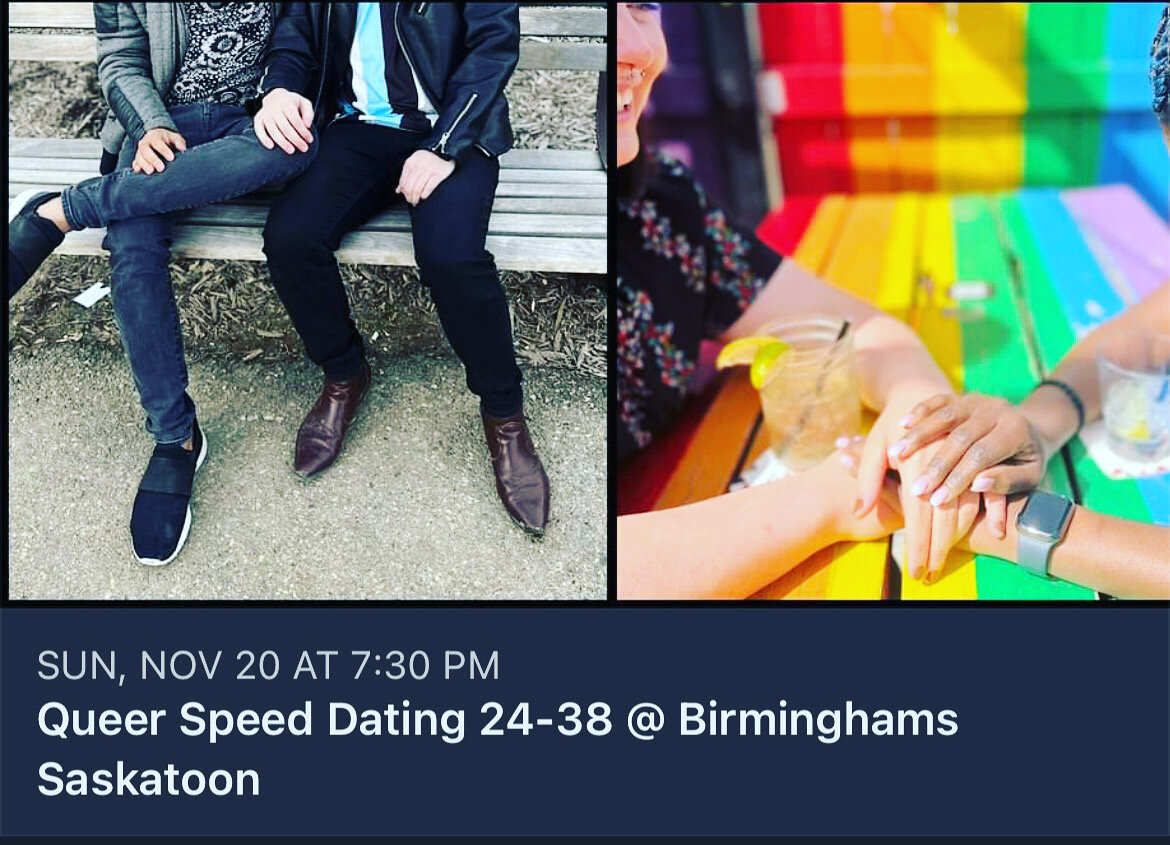 Queen City Connect Saskatoon kick off: Queer Speed Dating 24-38